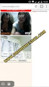 How To Use Omegle Video Chat On Android With Images