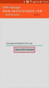 Convert IMG to TAR (zip to tar.md5) - Odin Flashable Files