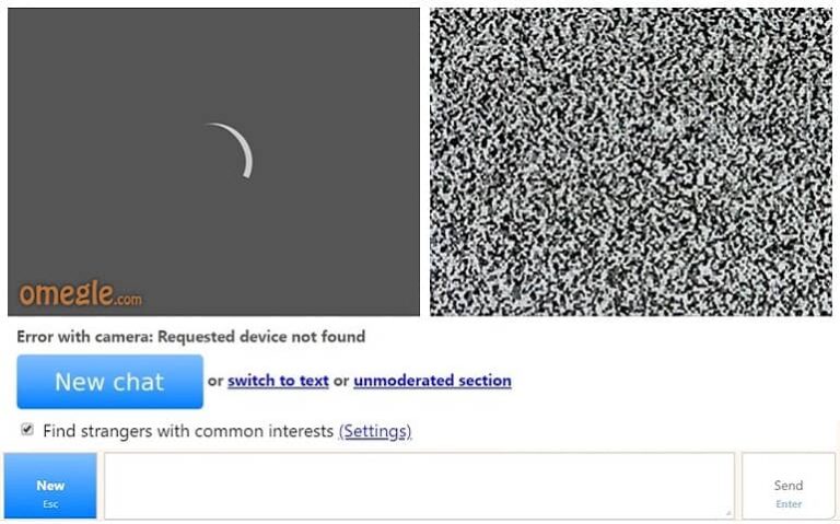 How to Fix Camera Not Found Error on Omegle [Solved]