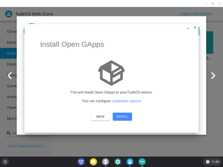 Install Chrome OS on VMWare with FydeOS (Play Store Support)