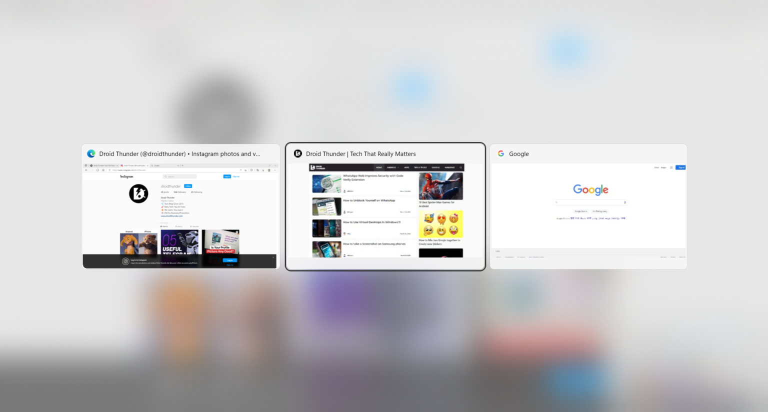 How to Disable Microsoft Edge Tabs in Alt+Tab on Windows 11