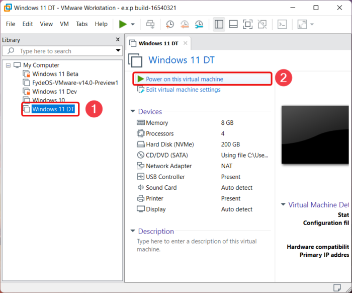 How to Install Windows 11 on VMWare Virtual Machine