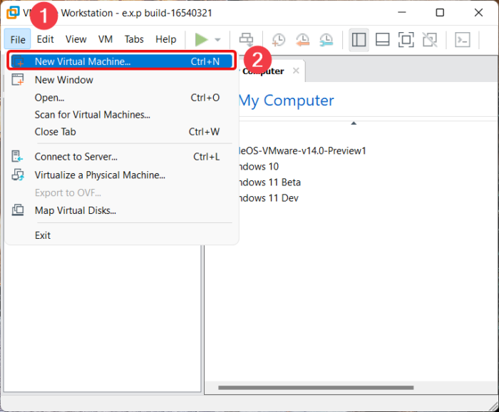 How to Install Windows 11 on VMWare Virtual Machine